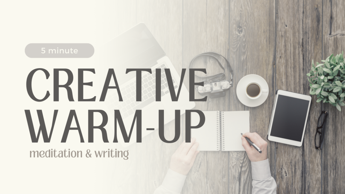 Creative Warm-up - You can let go and be yourself! - LunaHolistic.com